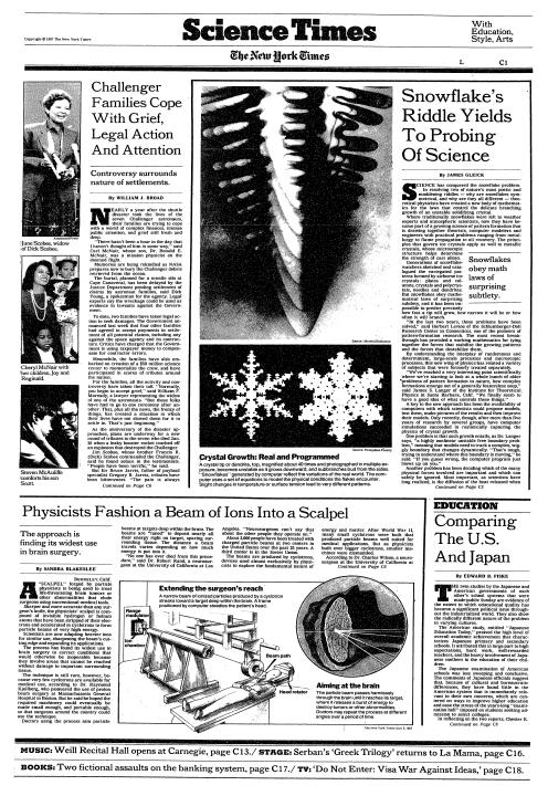 Nigel Goldenfeld's Group: Dynamics and Pattern Formation